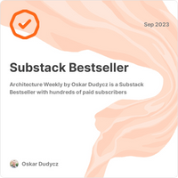 Architecture Weekly became the Substack Bestseller! - Event-Driven.io